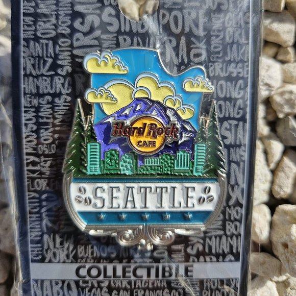 Hard Rock Cafe | Accessories | Hard Rock Cafe Pin Seattle | Poshmark